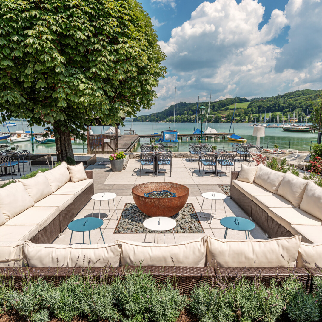 Bar am See | 4* Seeside Hotel Seewirt Mattsee bei Salzburg